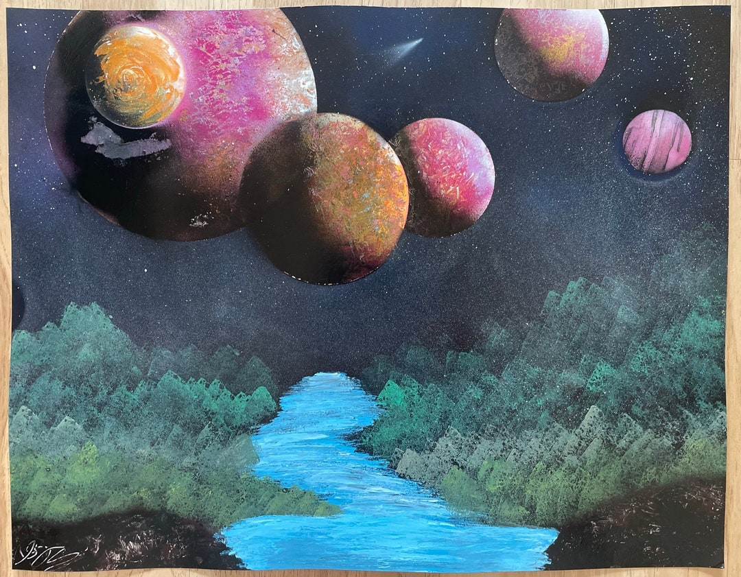 Evergreen River - Etsy