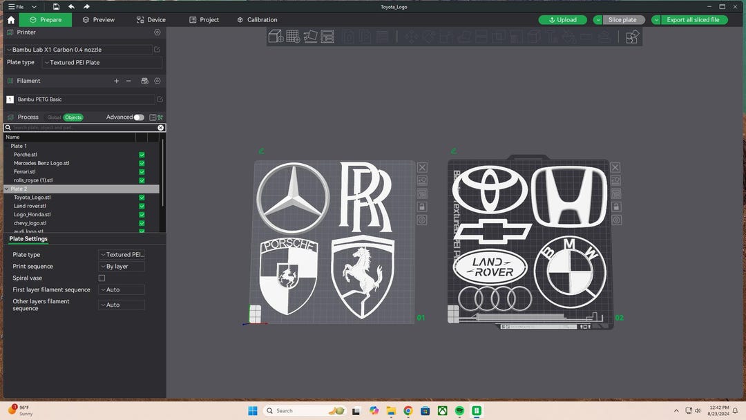 Premium Car Logo and Emblem Template Stencil for Automotive Floor ...