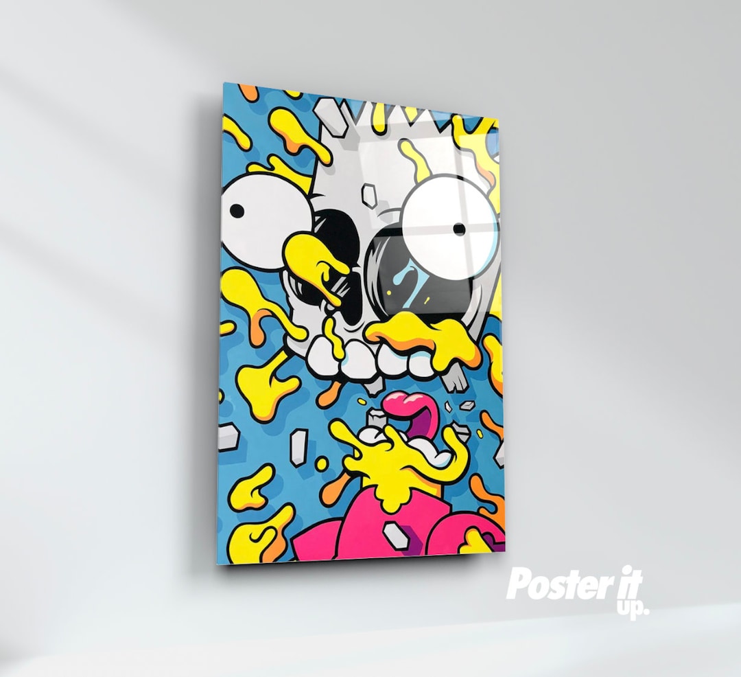 Bart Simpson Poster - Etsy