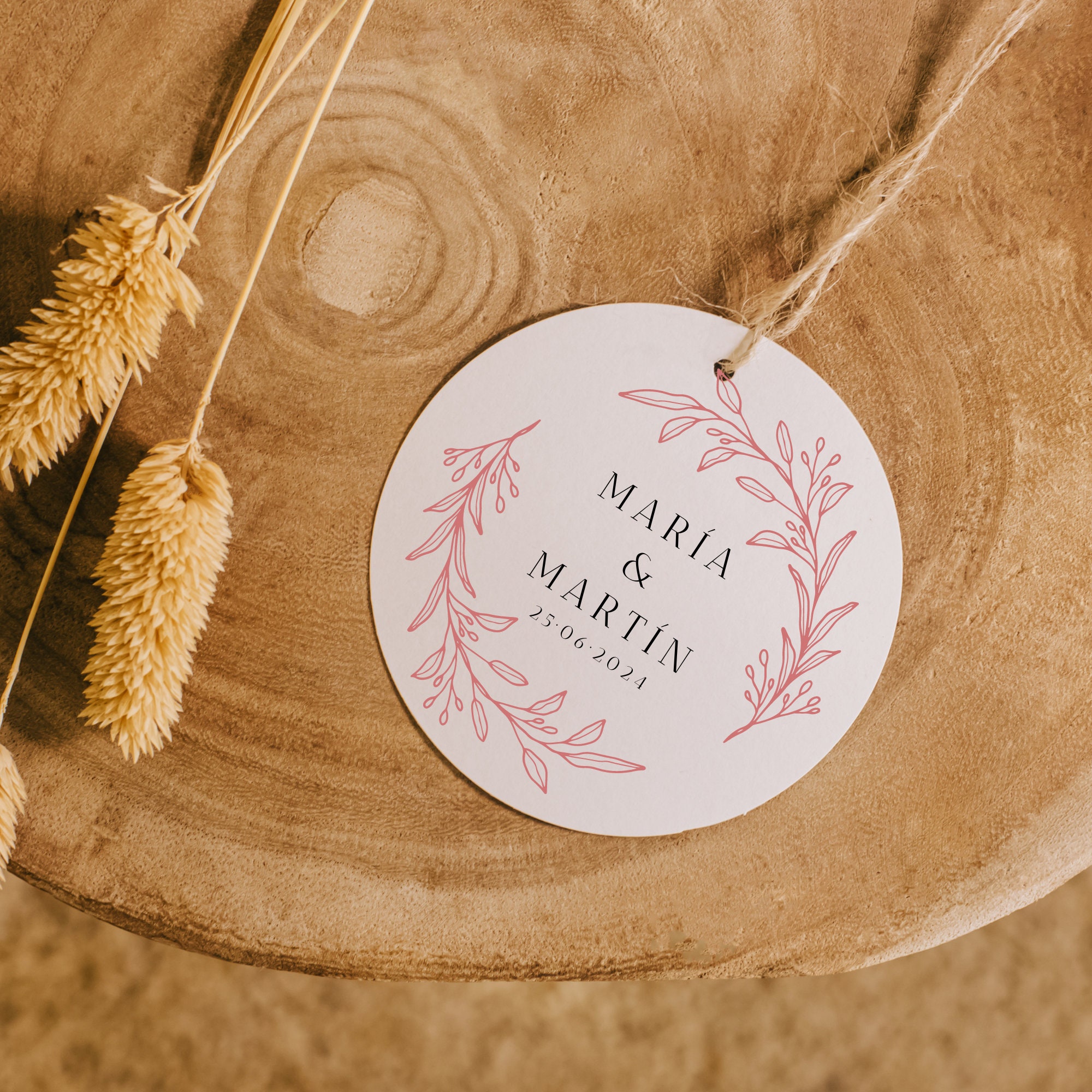Personalized Floral Logo: Minimalistic for Elegant Weddings in 2024 ...