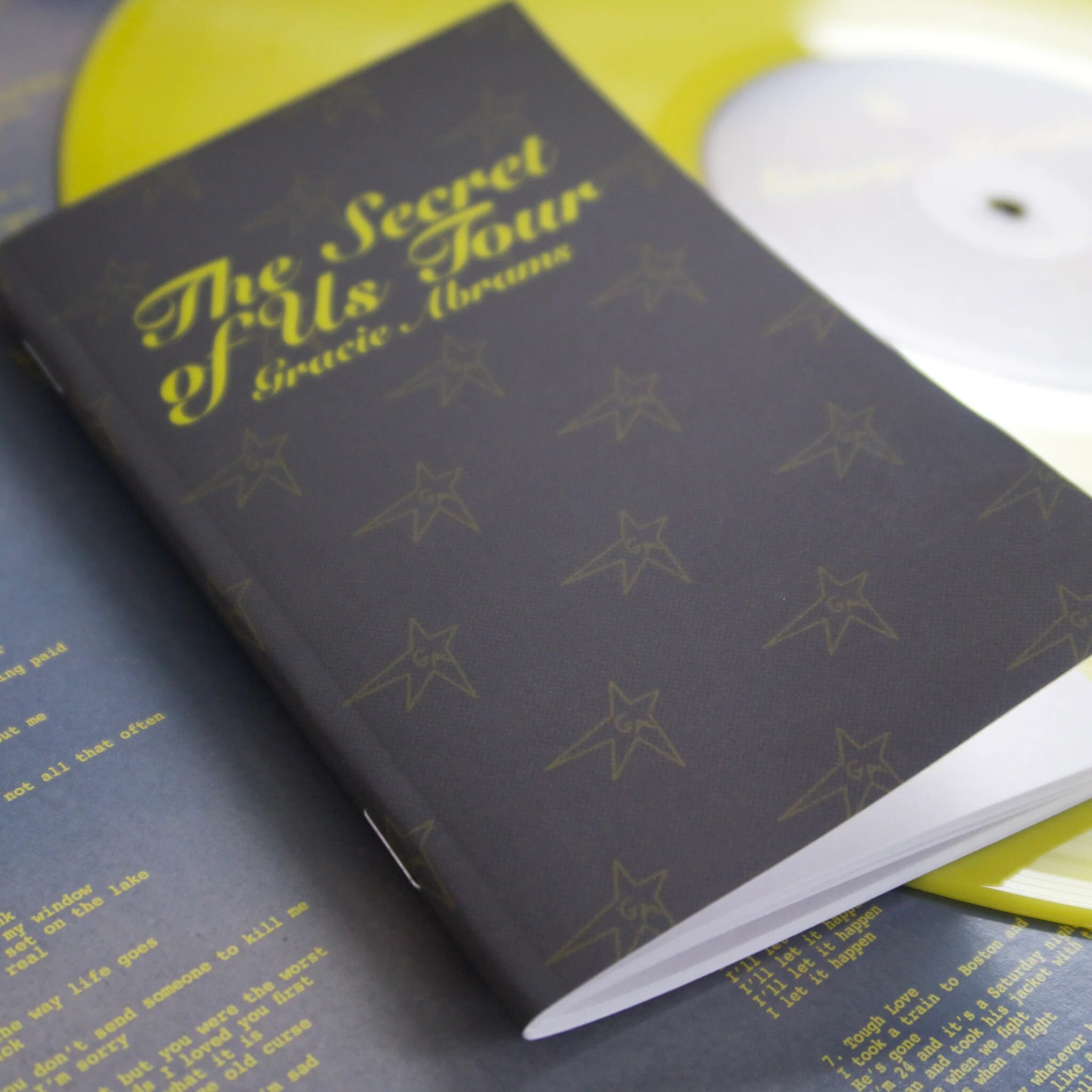 The Secret of Us Passport Gracie Abrams Concert Scrapbook the Secret of ...