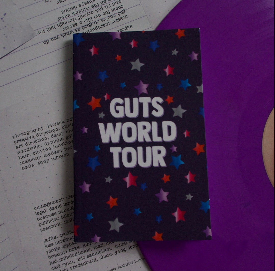 The Guts Passport Olivia Rodrigo Concert Scrapbook the Guts Tour - Etsy