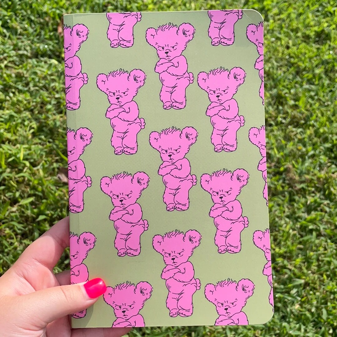 The Grumpy Bear Notebook Harry Styles Notebook Journal Love on Tour - Etsy