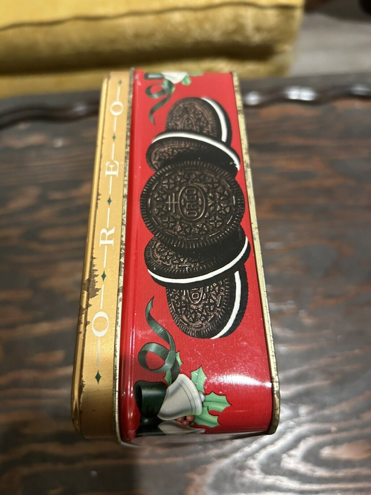 Vintage 1993 Nabisco Foods Oreo Santa Clause Christmas Scene Lidded ...