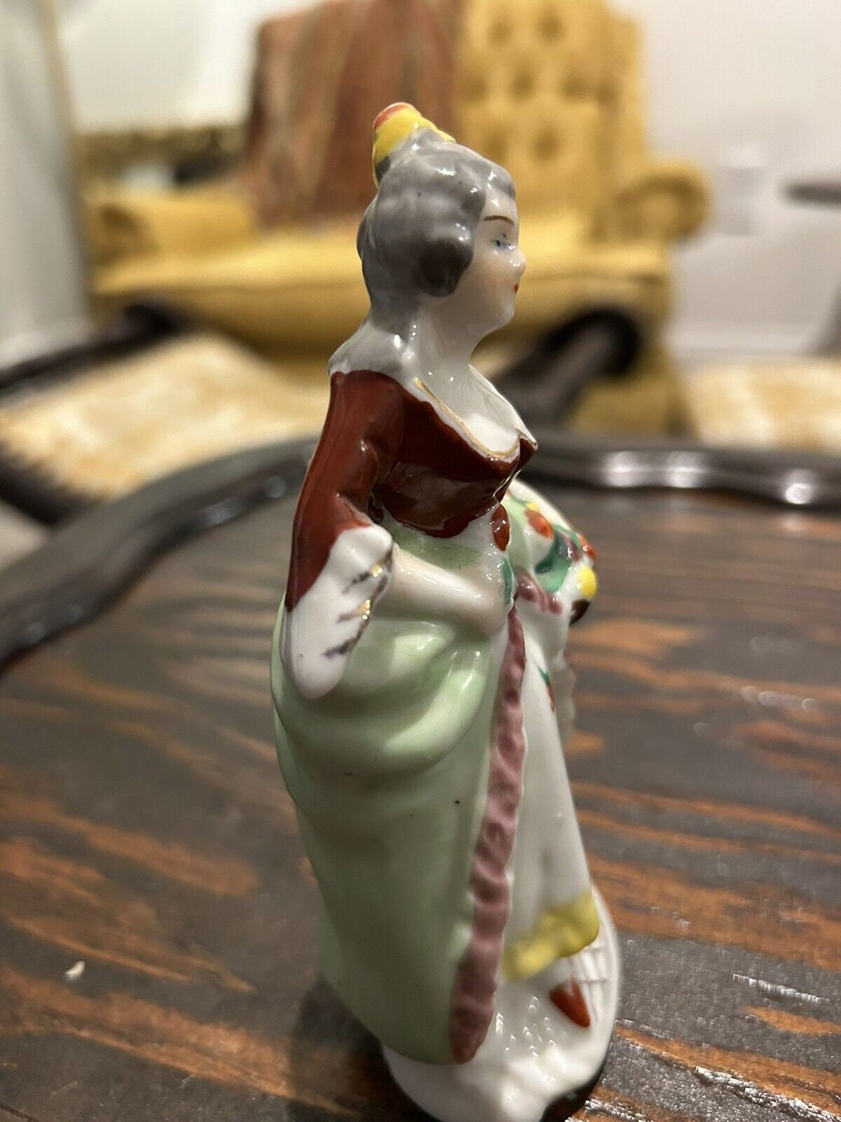 Vintage Porcelain Lady Figure Made in Occupied Japan - Etsy