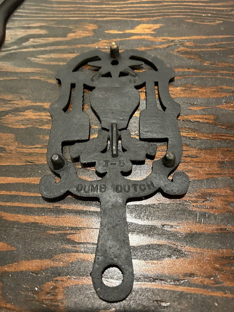 Vintage Wilton Cast Iron Trivet Dumb Dutch T-5 Footed 1950's - Etsy