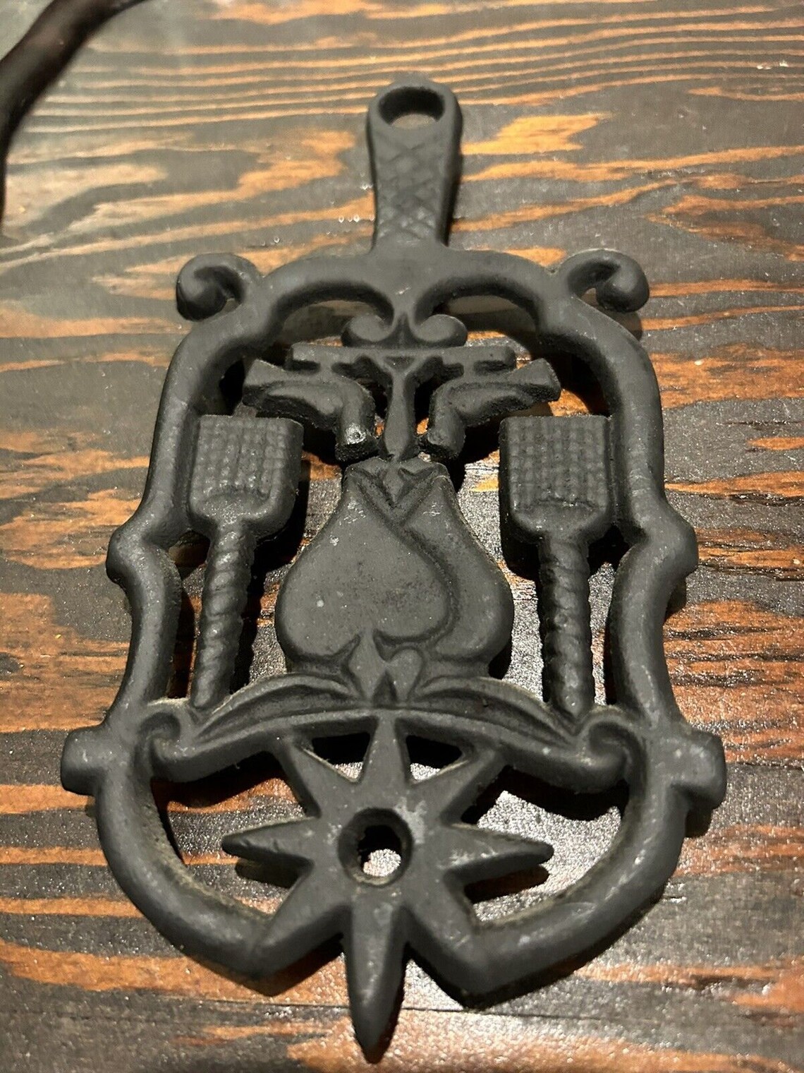 Vintage Wilton Cast Iron Trivet Dumb Dutch T-5 Footed 1950's - Etsy