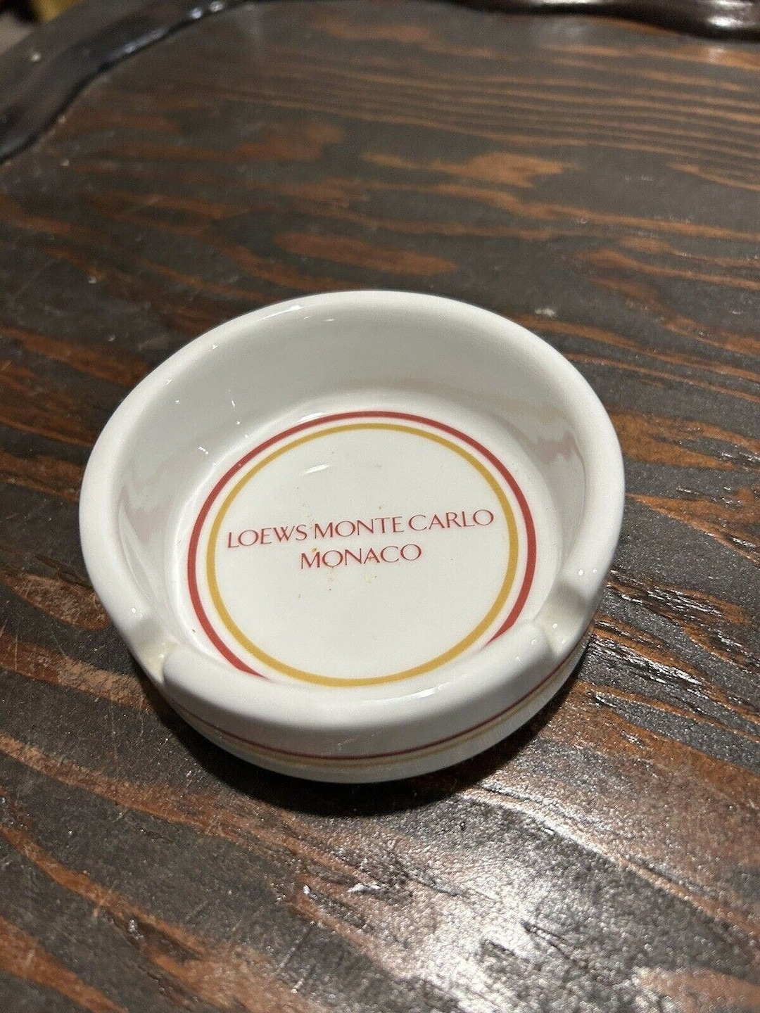 Vintage Loews Monte Carlo Monaco Advertising Ashtray Bauscher Weiden ...