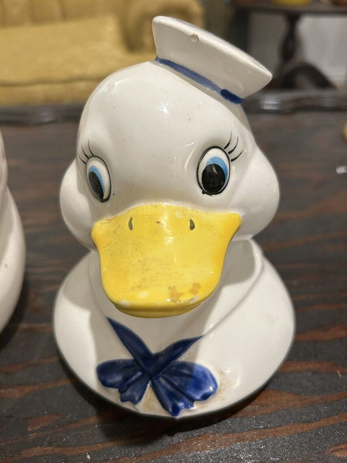 Fred Roberts Cookie Jar Sailor Duck Ceramic Canister San Fran Japan ...