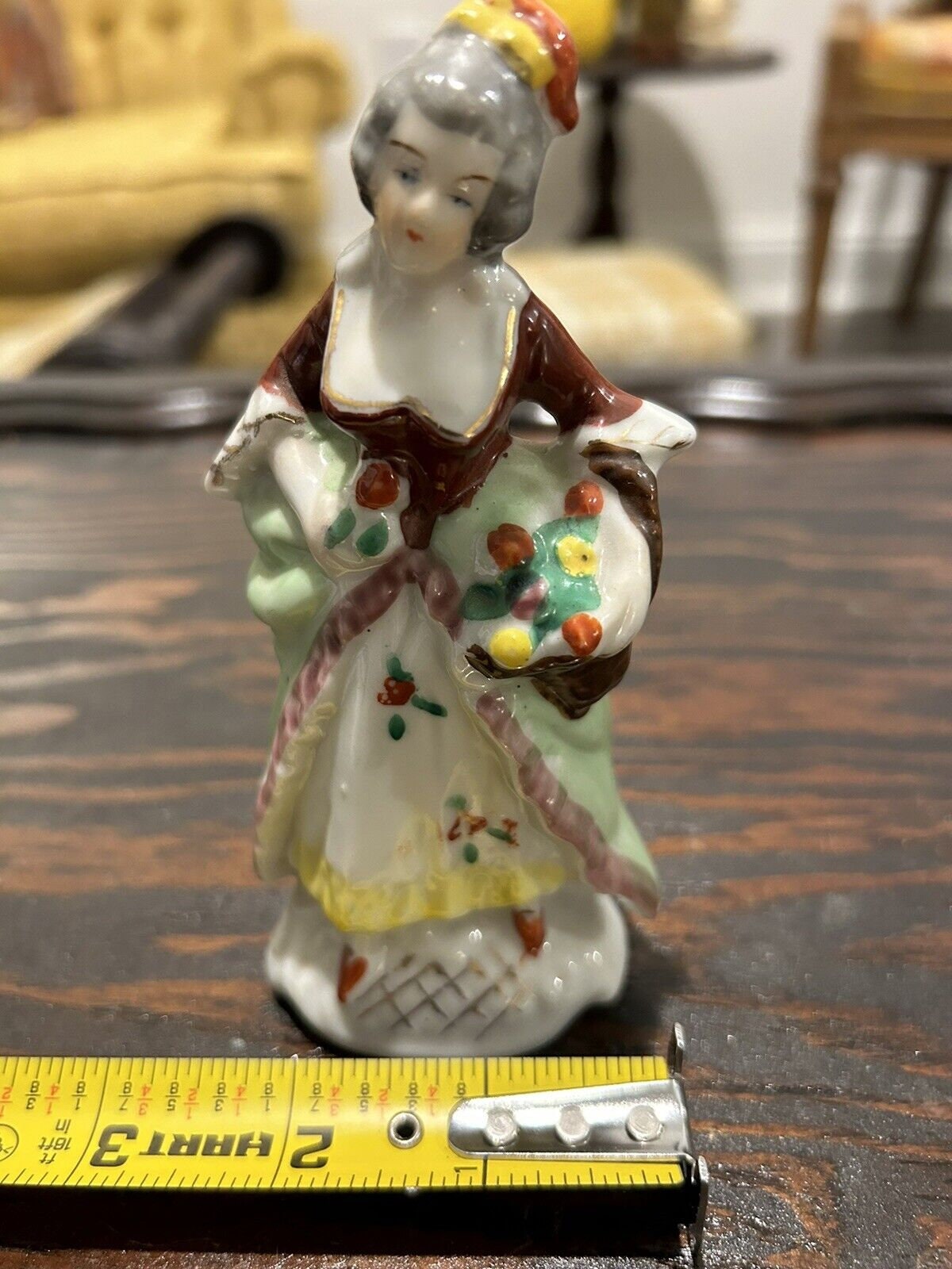 Vintage Porcelain Lady Figure Made in Occupied Japan - Etsy