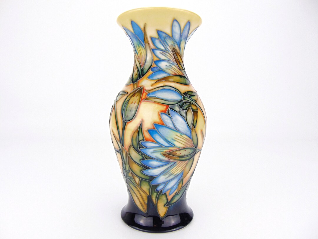 Moorcroft Pottery Vase Samarkand Lily Pattern Limited Edition of 250 ...