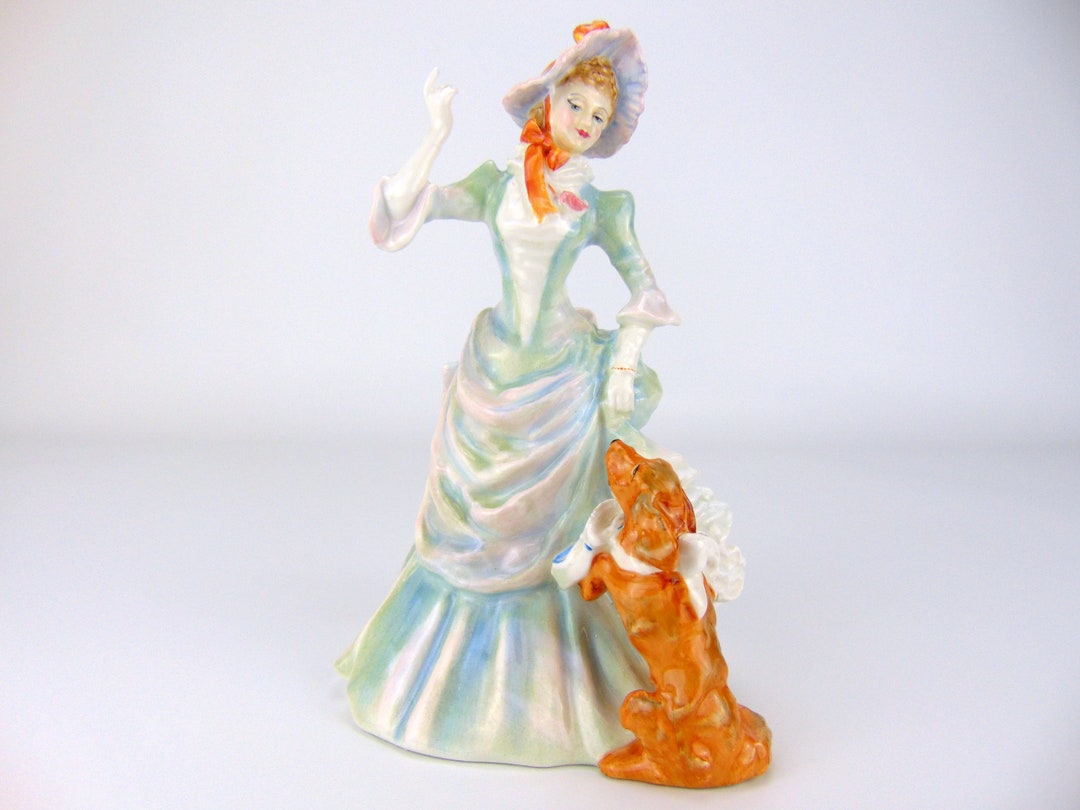 Royal Doulton Figurine Loyal Friend HN3358 Bone China Lady - Etsy