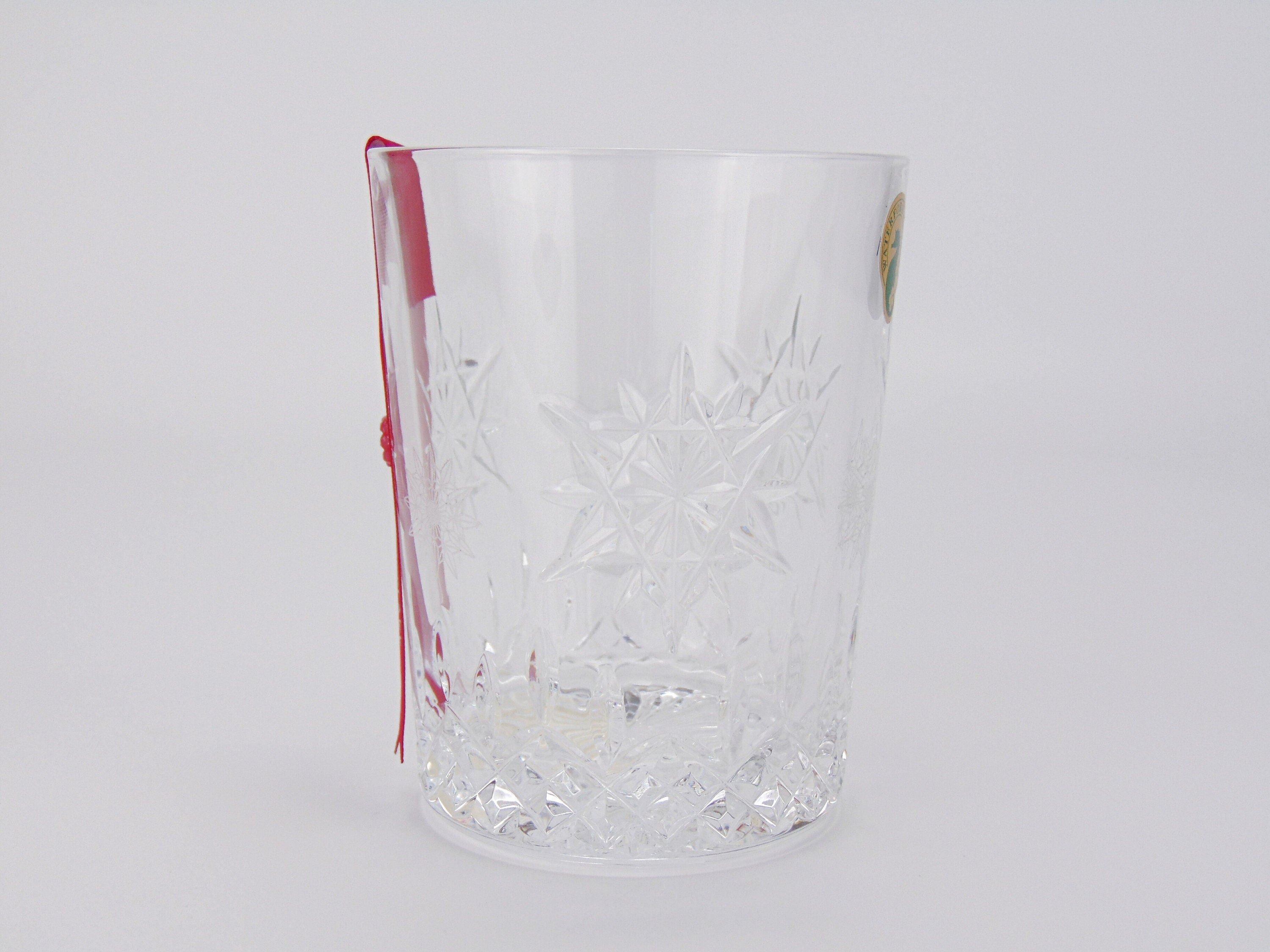 Waterford Lead Crystal Glass Snowflake Whiskey Glass Tumbler Limited Edition Etsy