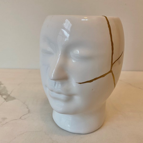 Kintsugi Face - Etsy