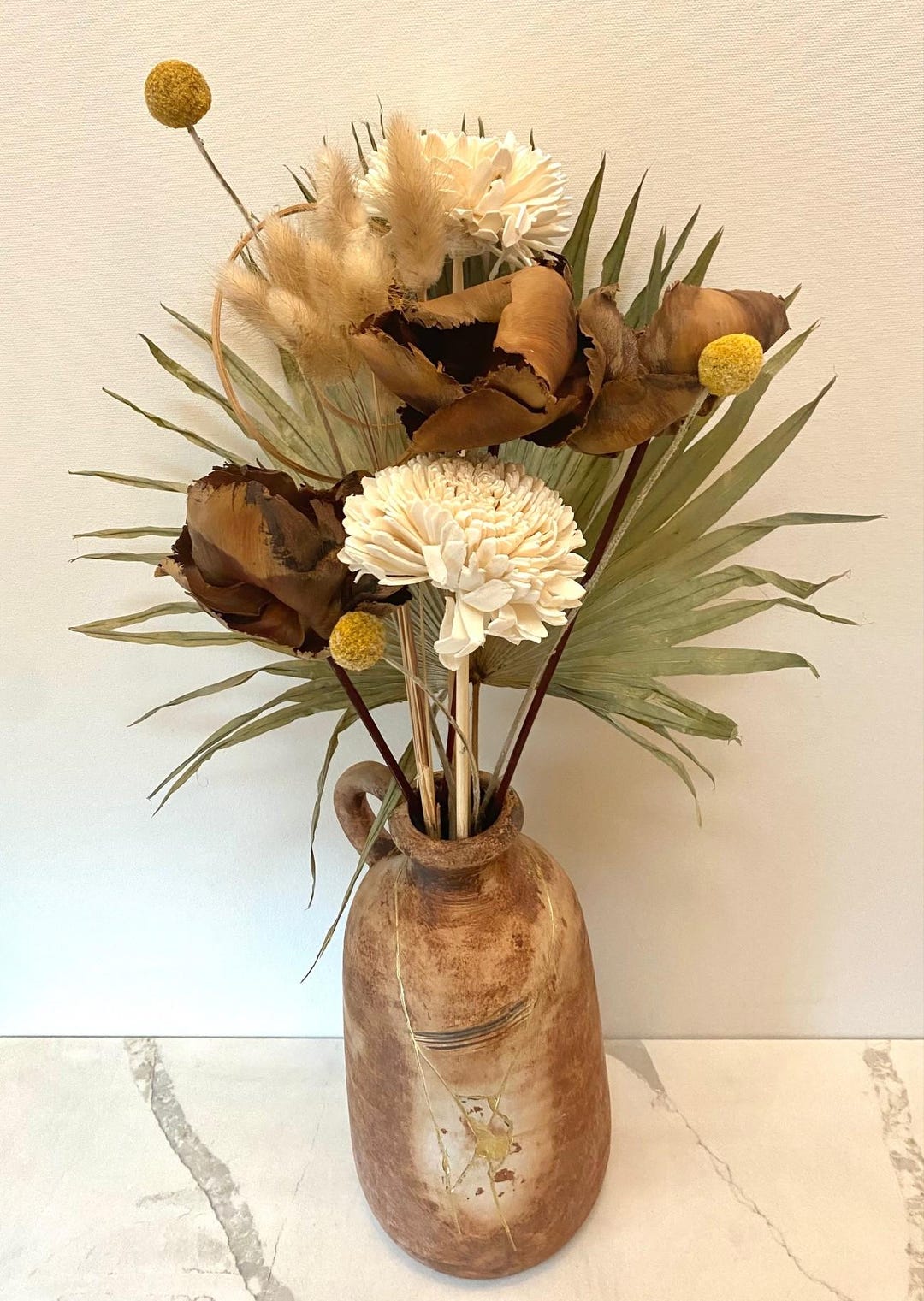 Tribal Kintsugi Vase - Etsy