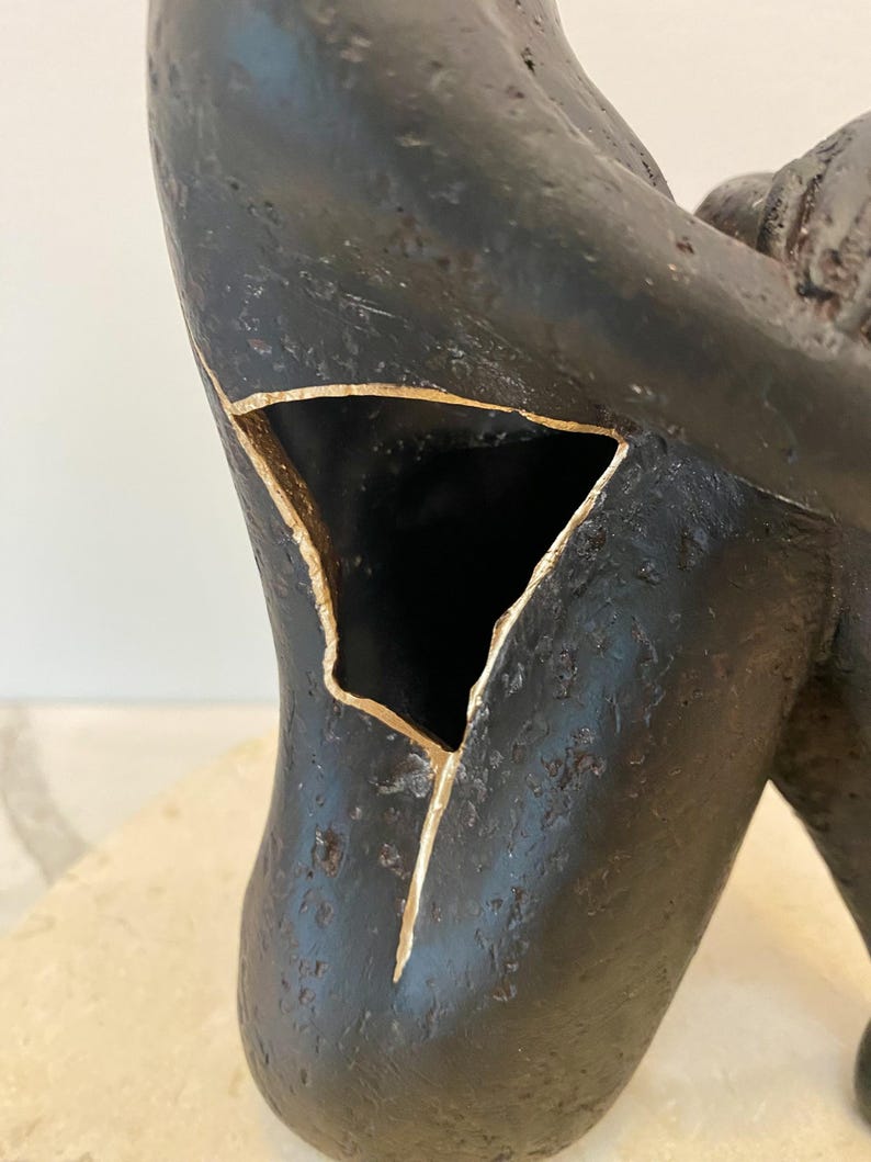 Kintsugi Female Statue - Part of the Beautifully Broken Collection - Etsy