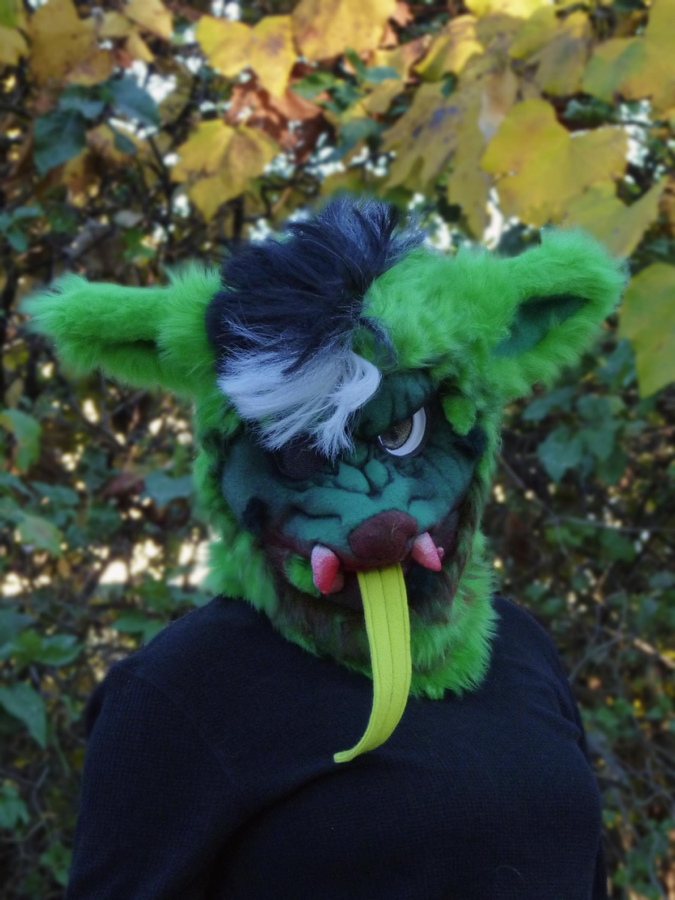 Werewolf Halloween Fursuit Head - Etsy