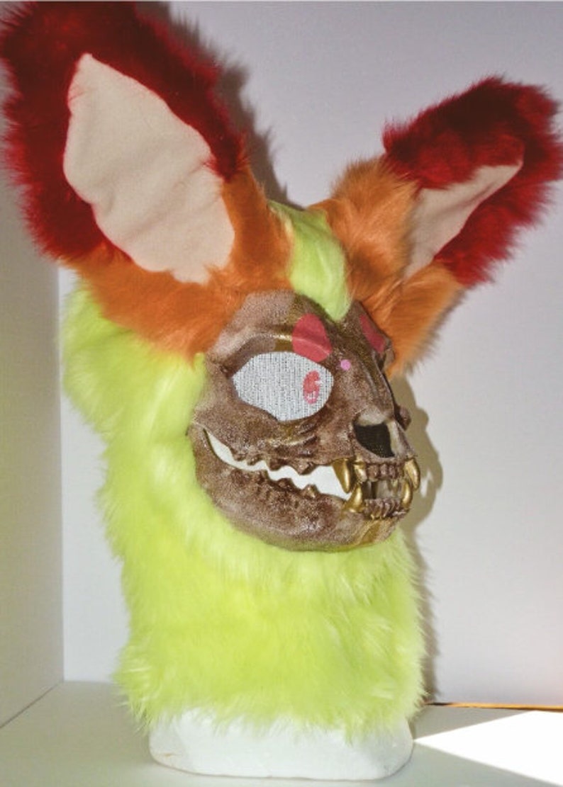 Skull Cate Fursuit With Movable Jaw - Etsy