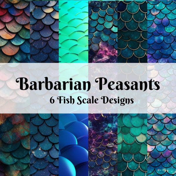 Fish Scale Pattern - Etsy