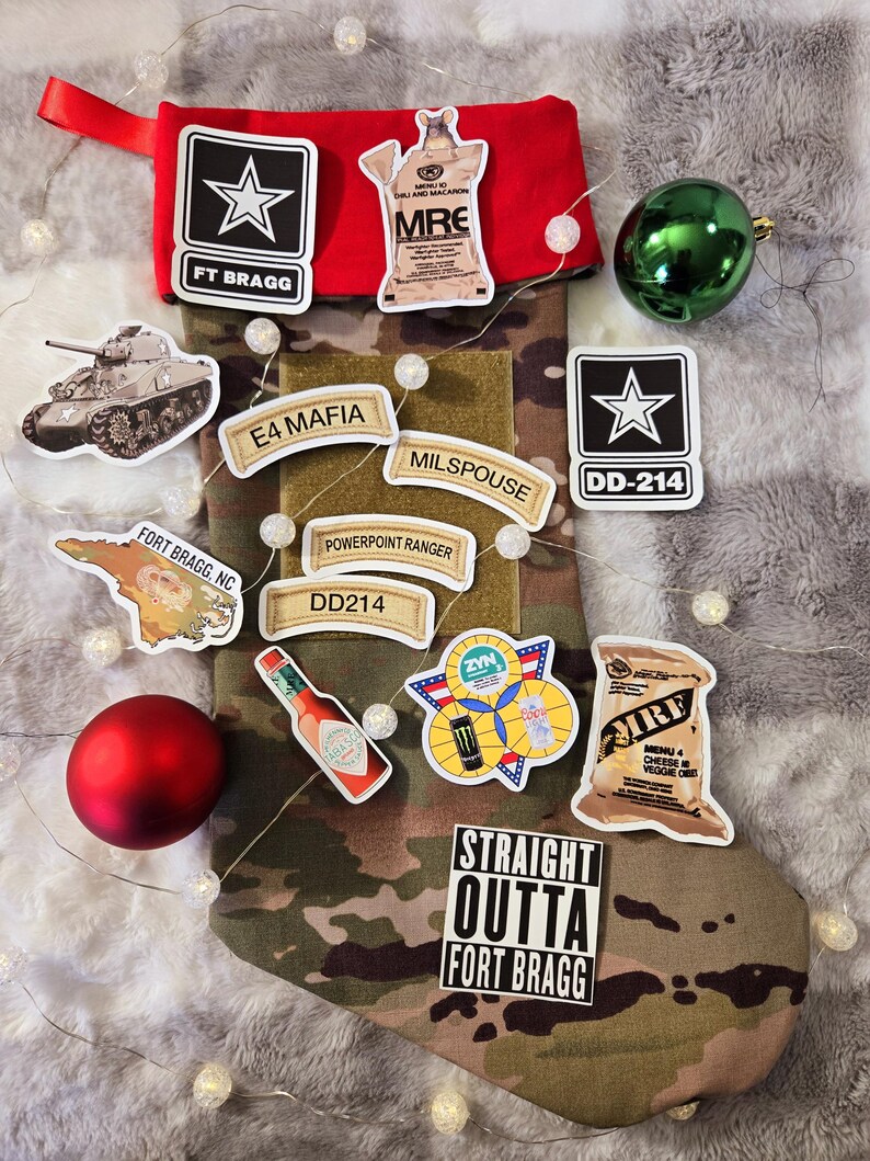 17 U S Army Ocp Pattern Stockings Christmas Stockings Army Ocp