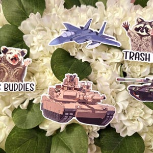 M1 Abrams Sticker | Tank Sticker | Military Sticker | Army Sticker ...