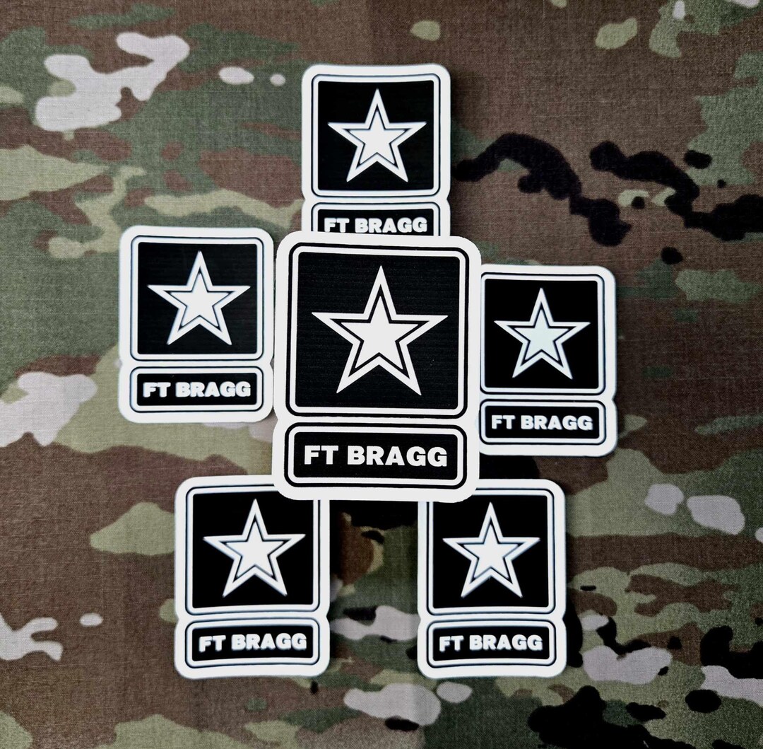 Fort Bragg Logo Sticker | Army Humor Sticker | Ft Bragg Sticker ...