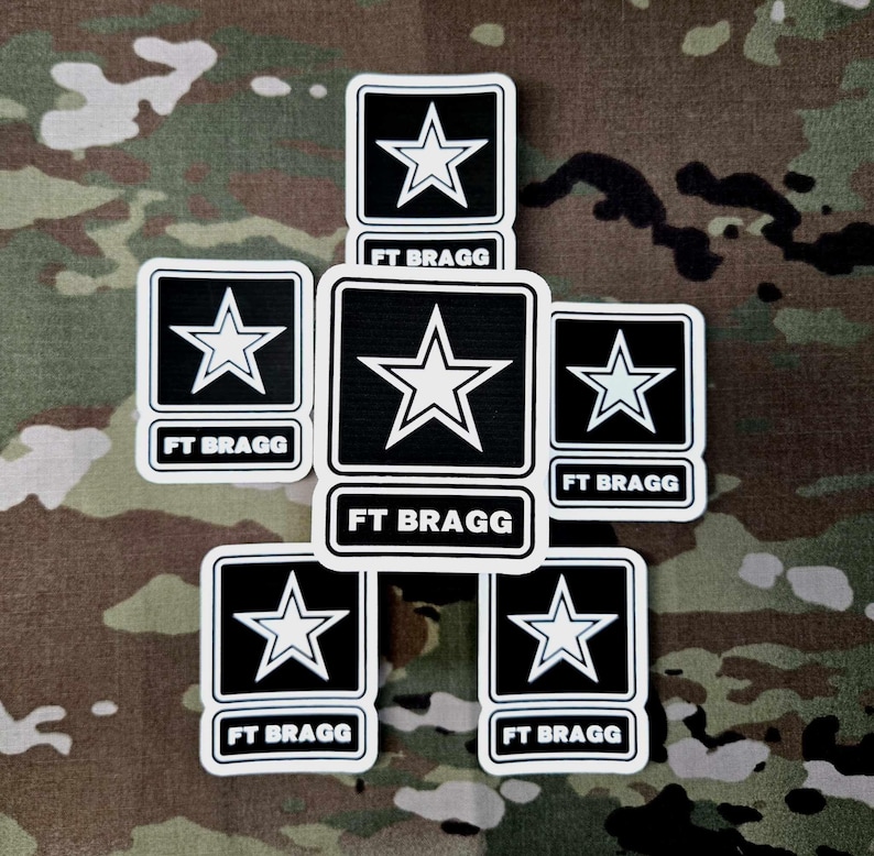 Fort Bragg Logo Sticker | Army Humor Sticker | Ft Bragg Sticker ...