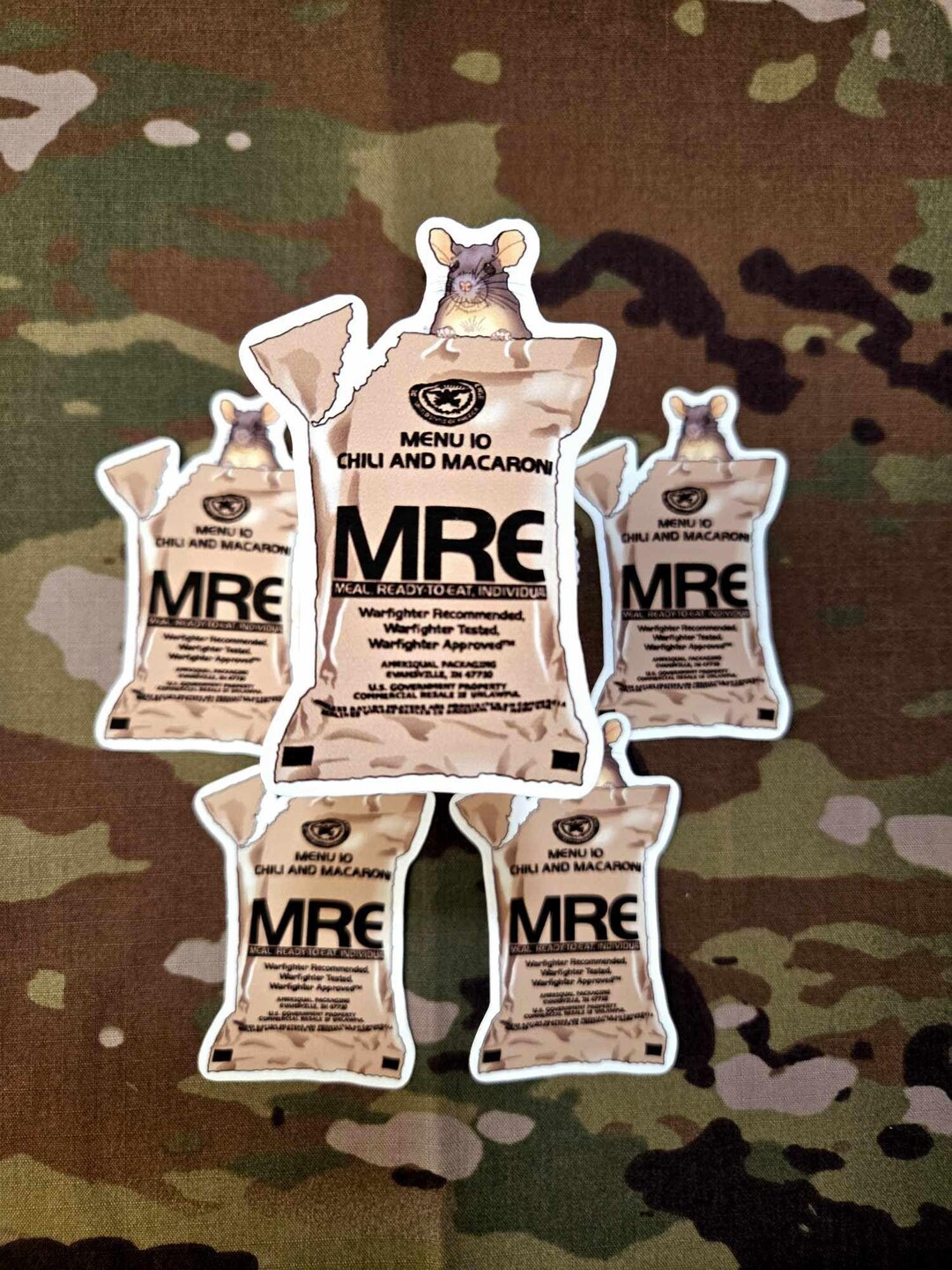 Ratfucked Sticker | Military Humor Sticker | Army Humor Sticker | US ...