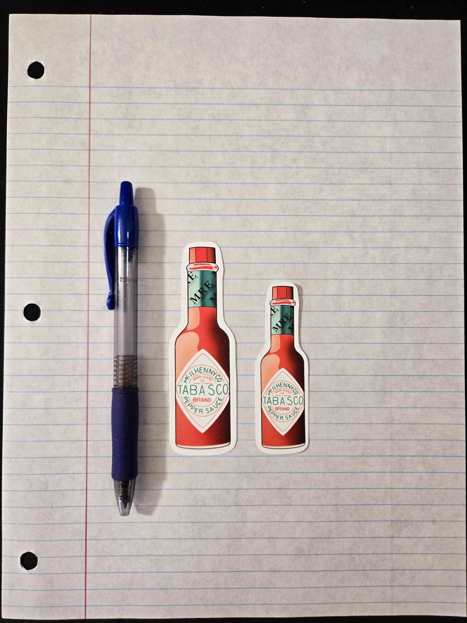 MRE Tabasco Sticker | Military Humor Sticker | US Army Sticker | Army ...