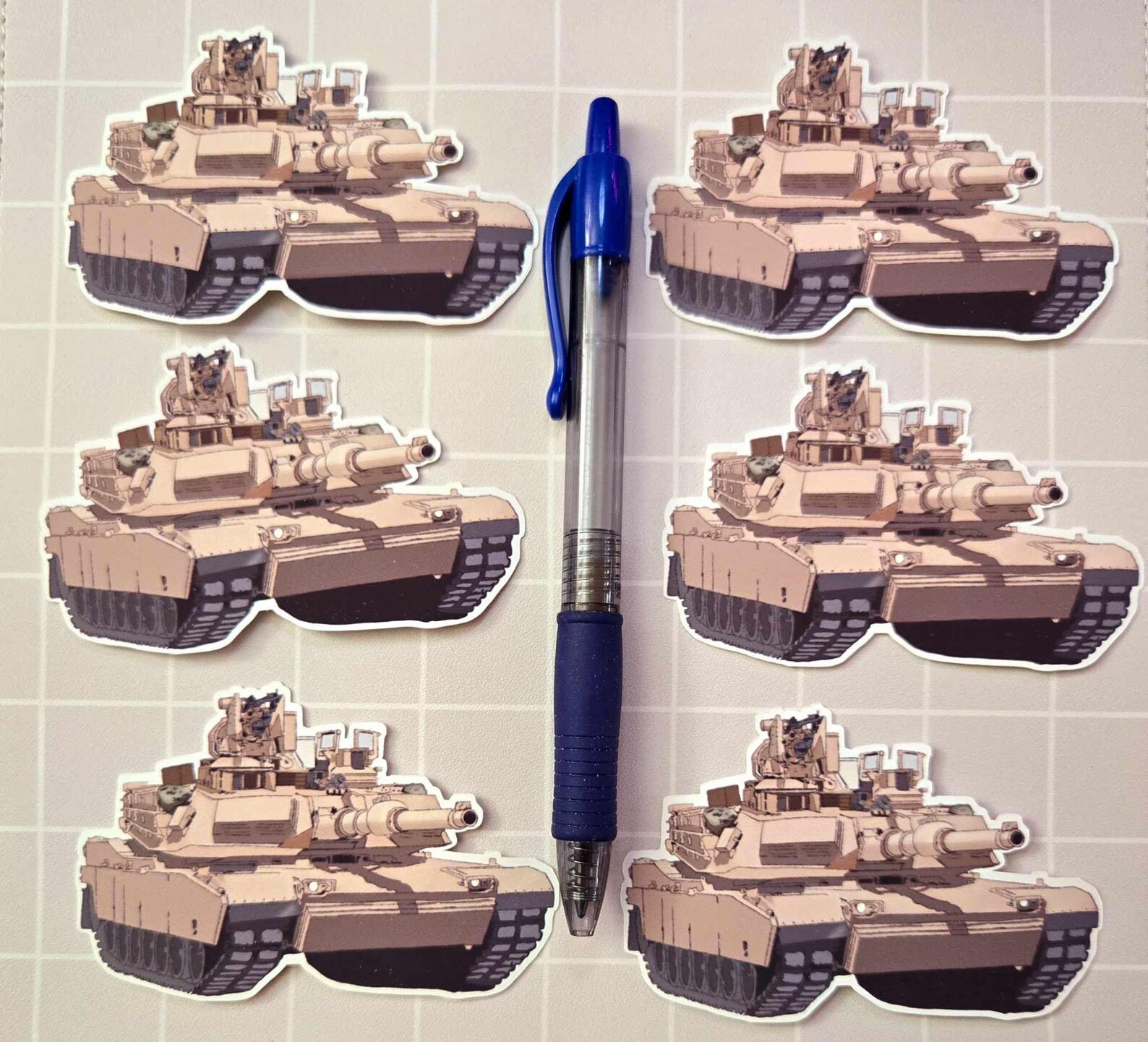 M1 Abrams Sticker | Tank Sticker | Military Sticker | Army Sticker ...