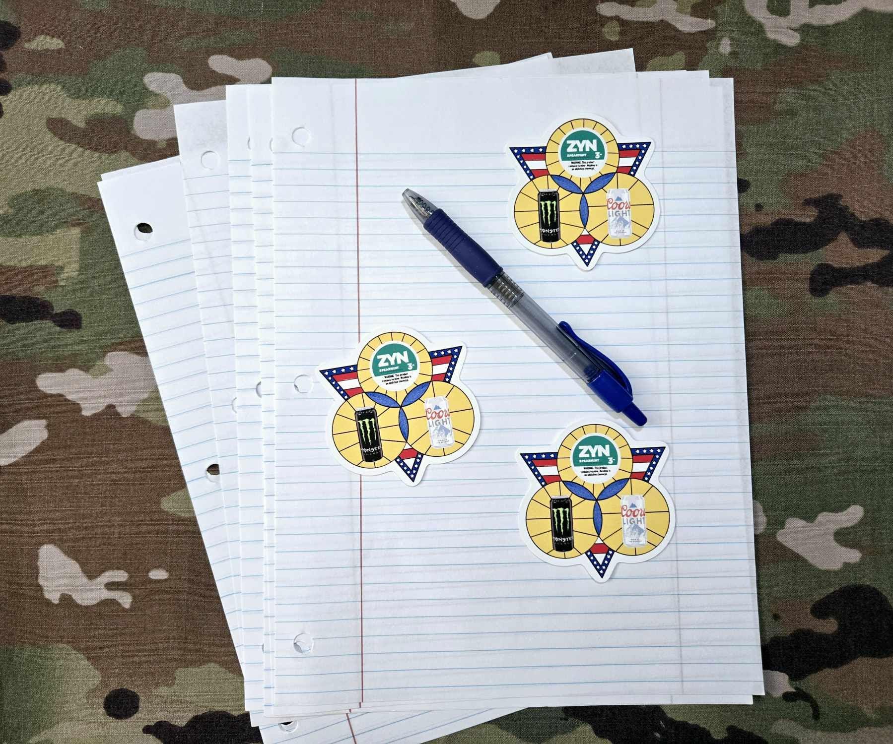 Army Holy Trinity Sticker | Army Humor Sticker | Military Humor Sticker ...