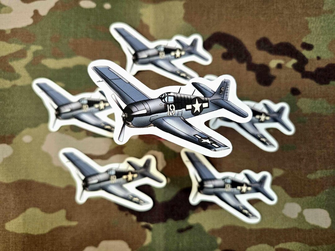 F6F Hellcat Sticker | Army Sticker | Military Sticker | Navy Sticker ...