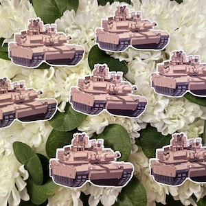 M1 Abrams Sticker | Tank Sticker | Military Sticker | Army Sticker ...