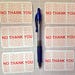 No Thank You Sticker | Thank You Bag Sticker | Funny Sticker ...
