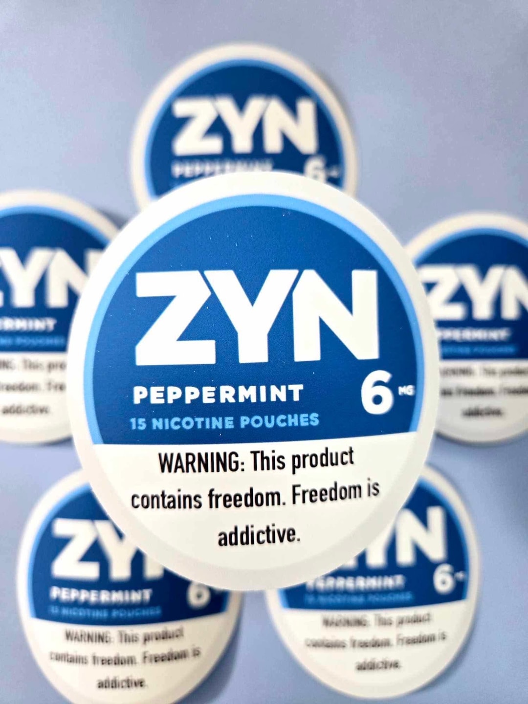 Peppermint Zyn Sticker Zyn Sticker Army Humor Sticker Military Humor ...