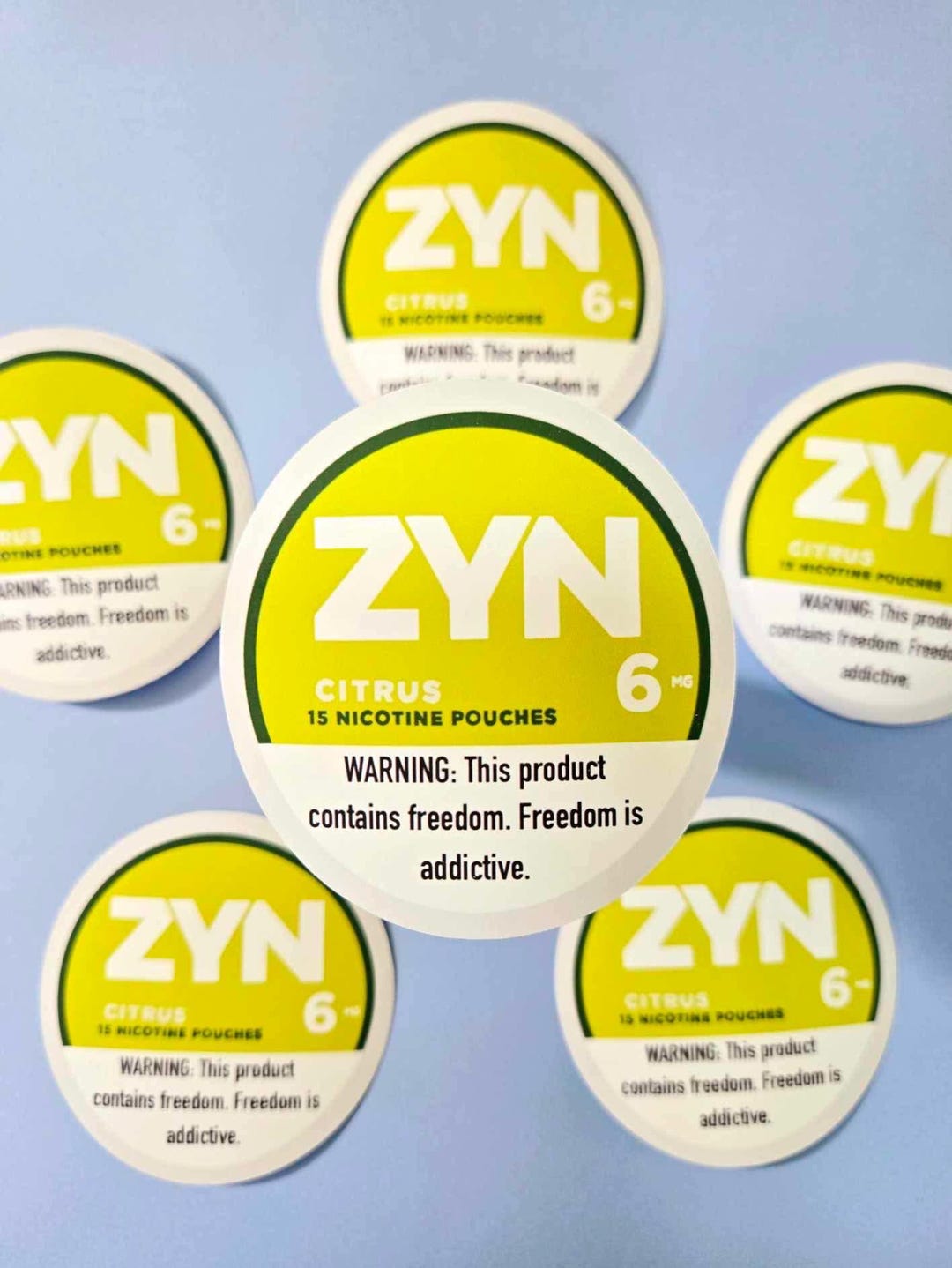 Citrus Zyn Sticker Zyn Sticker Army Humor Sticker Military Humor ...