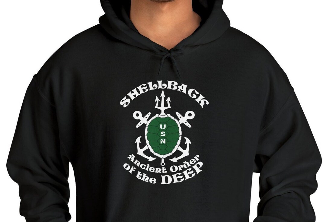 United States Shellback Ancient Order of the Deep Unisex Heavy Blend ...