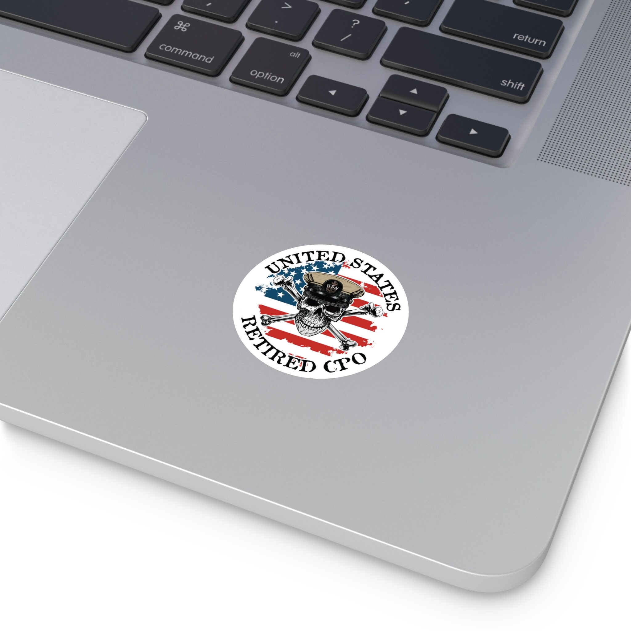 United States Retired CPO Skull Crossbones Chief Petty Officer With ...