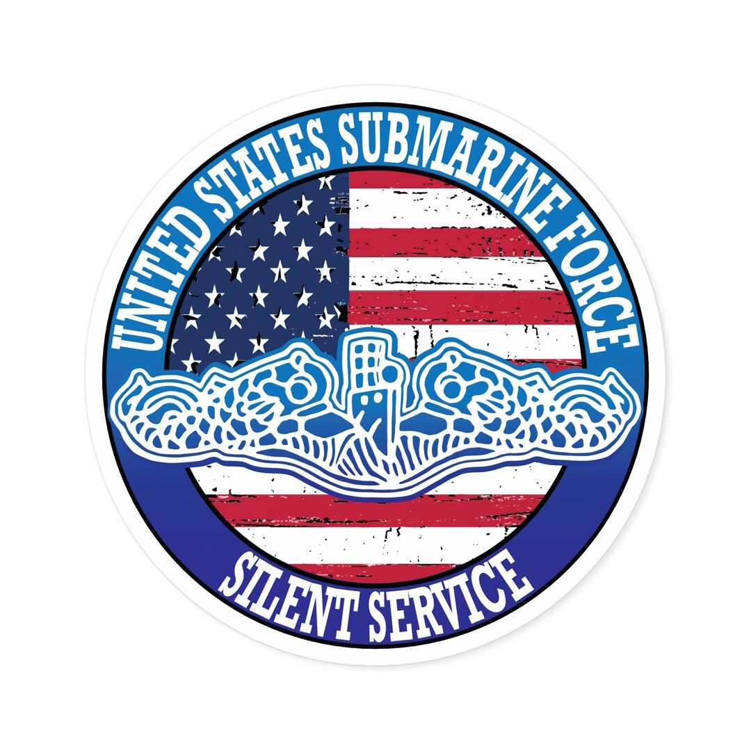 United States Submarine Force Silent Service White Dolphins - Etsy