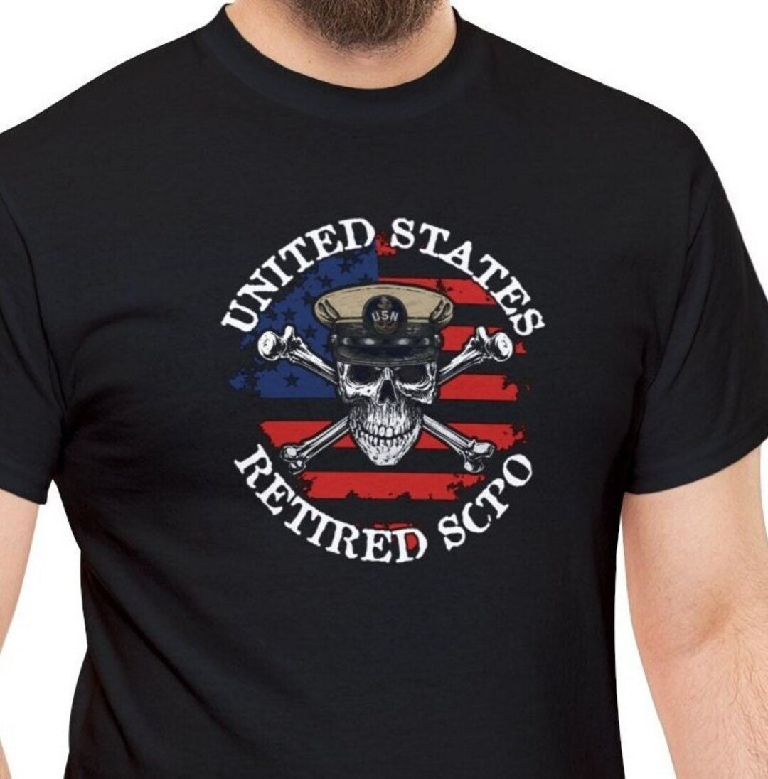 United States Retired SCPO Skull Crossbones Senior Chief With ...