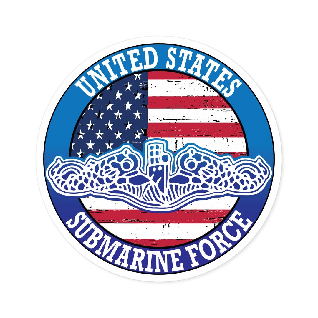 United States Submarine Force Silent Service White Dolphins With ...