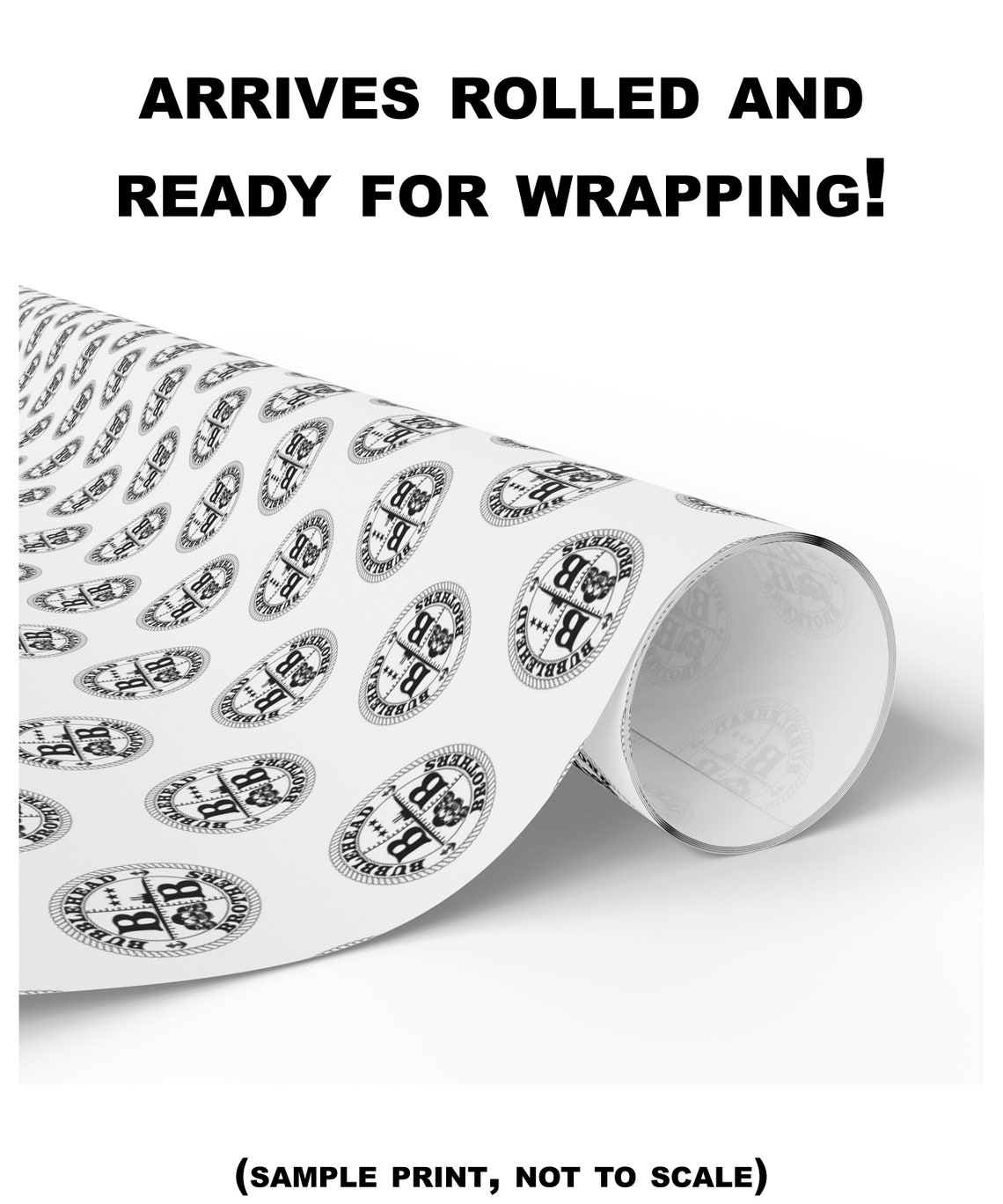 Naval Master Chief Skull & Crossbones With MCPO Anchors White Gift Wrap ...