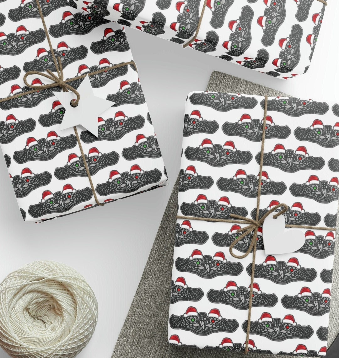 United States Submarine Force Silver Dolphins Christmas Hats With Red ...