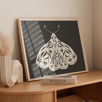 Flower Butterfly Wall Art Downloadable Digital Print Wildflowers ...