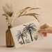 Palm Tree Art Print Botanical Ink Drawing Minimalist Tropical Botanical ...
