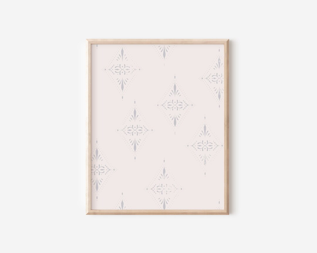 Boho Block Print Pattern Artwork | Modern Pattern | Woodblock Pattern ...