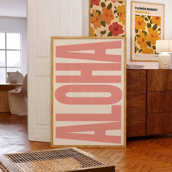 Aloha Printable Art - Etsy