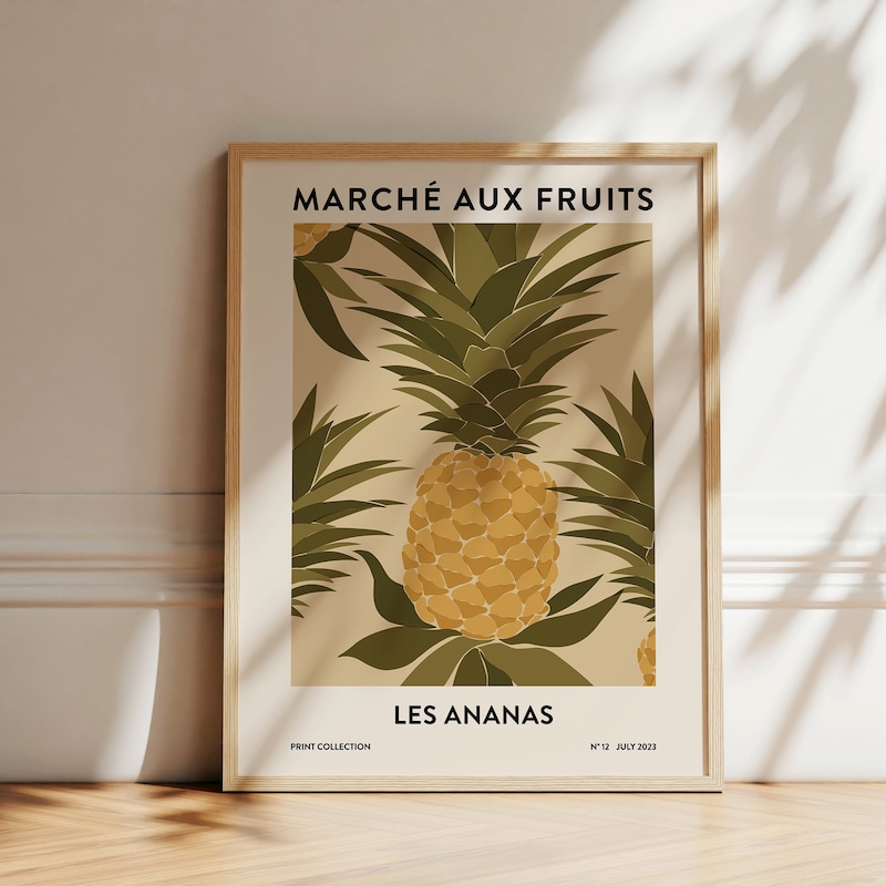 Pineapple Poster - Etsy