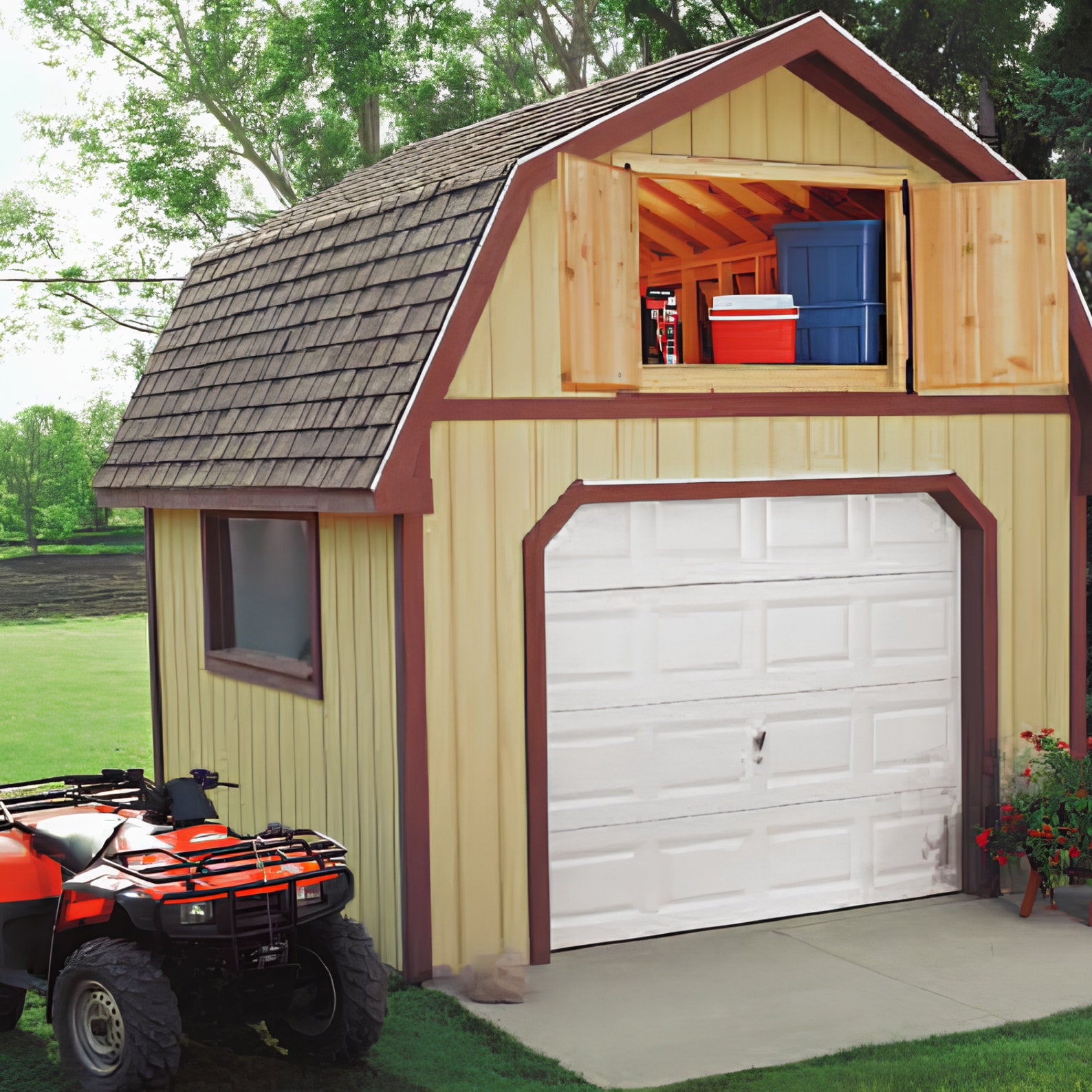 Modern DIY Car Garage House Plans, Comprehensive Building Blueprints ...