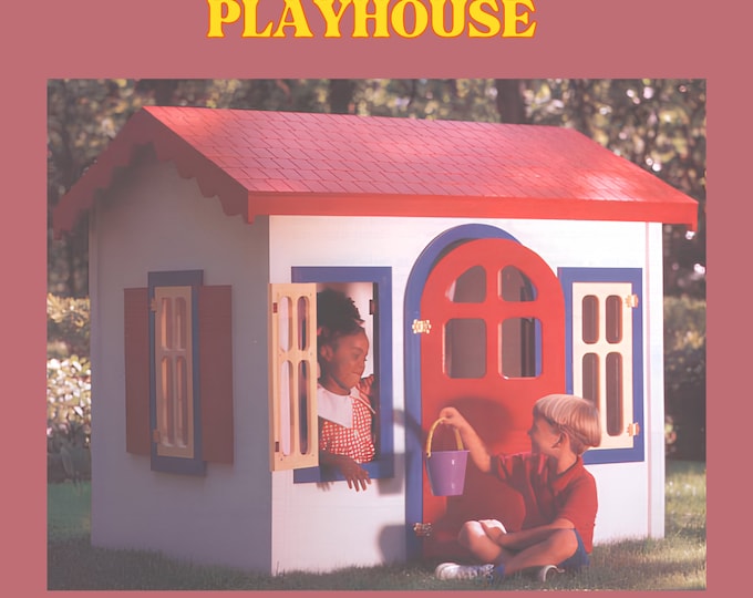 PLAYHOUSE PLANS / Cnc-cut Plans / Digital Download / Svg, Pdf, Ai, Dxf - Etsy Canada